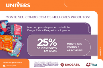 Descontos Drogaraia e Drogasil